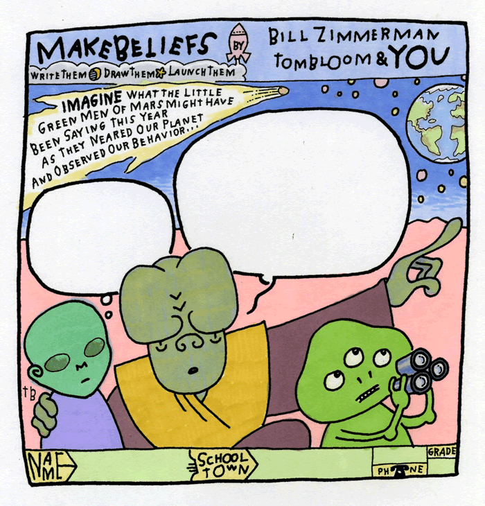 What Do Martians Think Create Your Own Comic Strips Online With MakeBeliefsComix