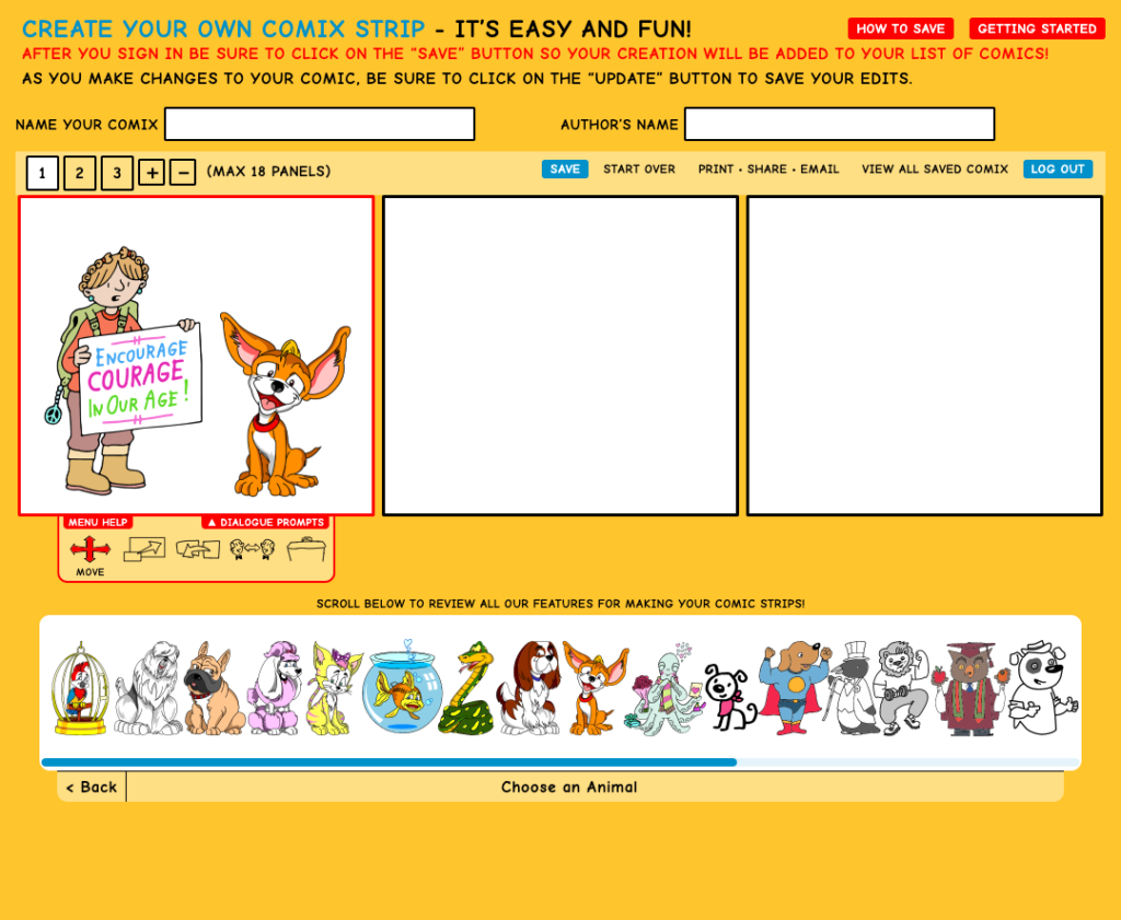 CREATE COMIX TUTORIAL - Create Your Own Comic Strips Online with ...
