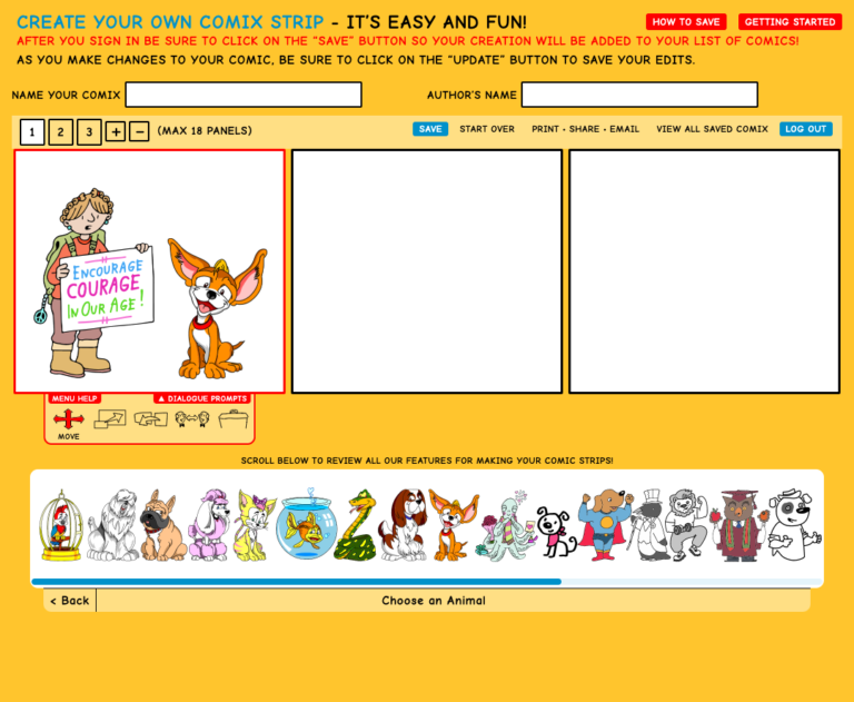 CREATE COMIX TUTORIAL - Create Your Own Comic Strips Online with ...