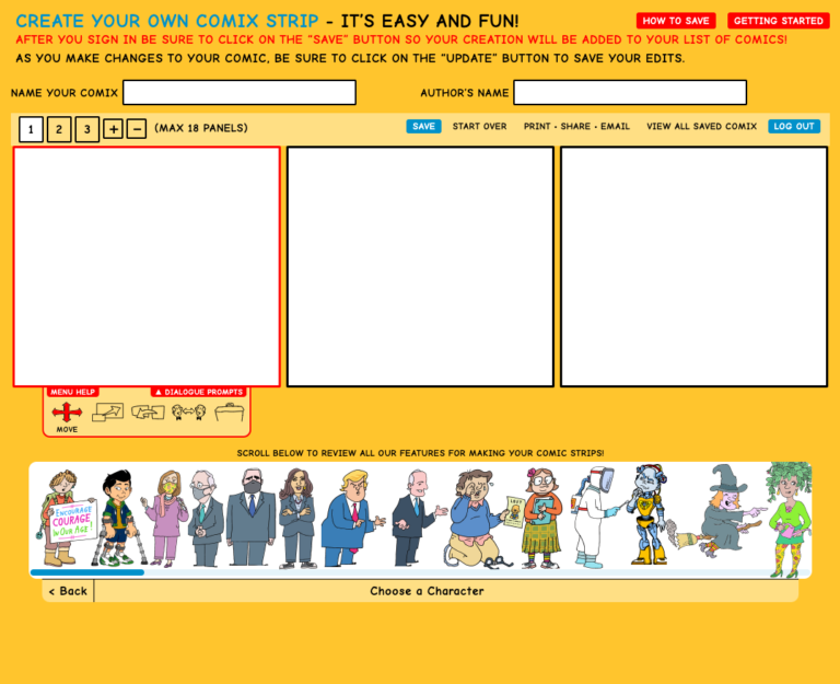 CREATE COMIX TUTORIAL - Create Your Own Comic Strips Online with ...