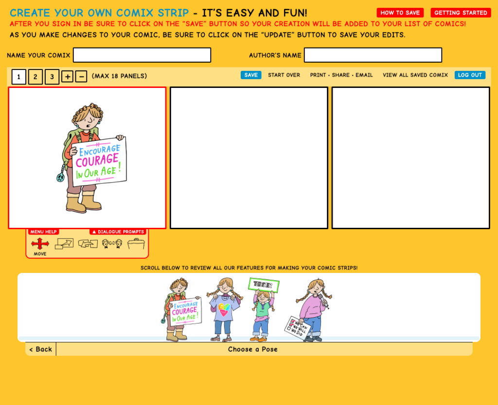 CREATE COMIX TUTORIAL - Create Your Own Comic Strips Online with ...