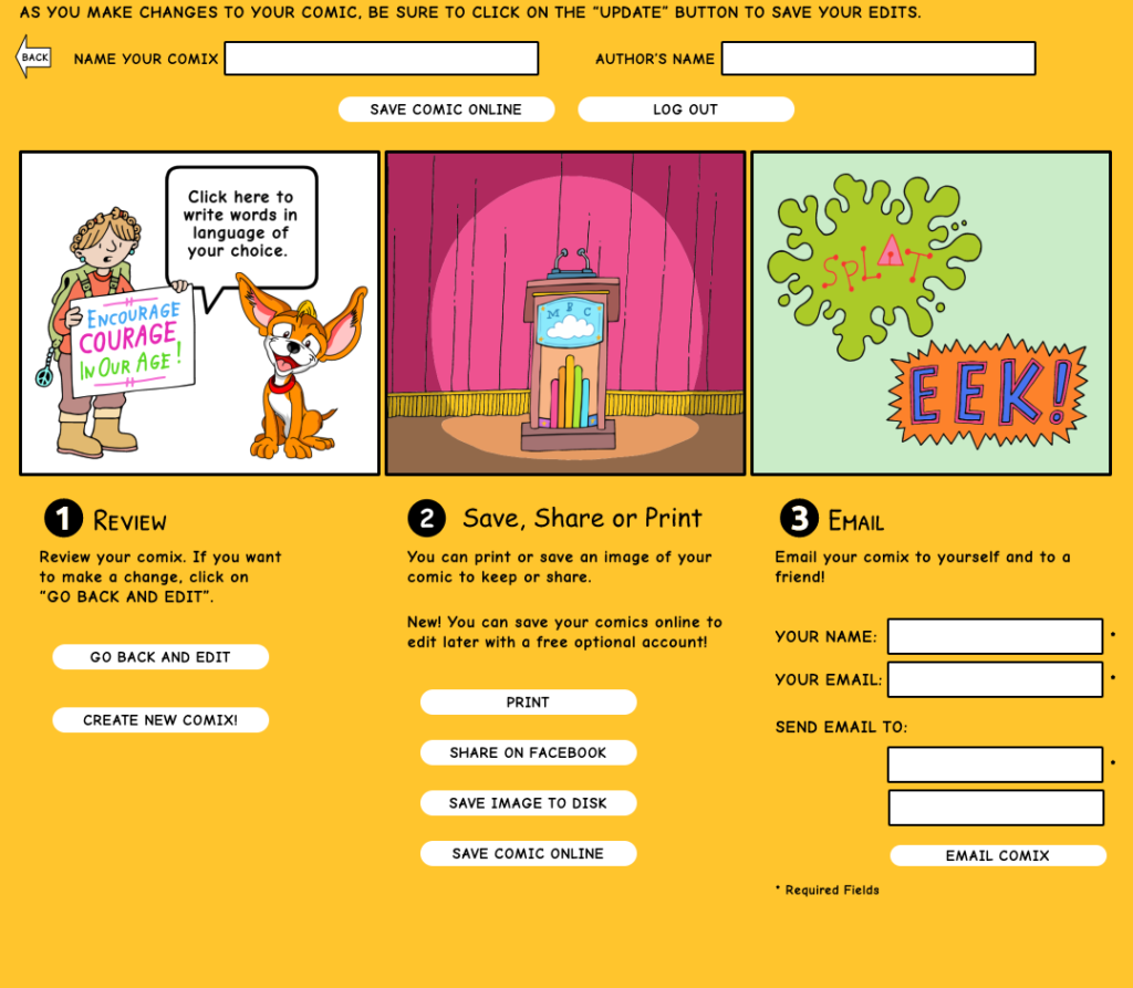 CREATE COMIX TUTORIAL - Create Your Own Comic Strips Online with ...