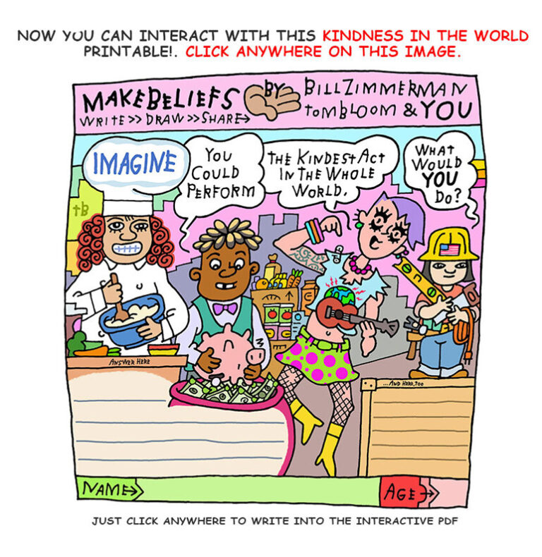 Showing Kindness in the World - Create Your Own Comic Strips Online ...