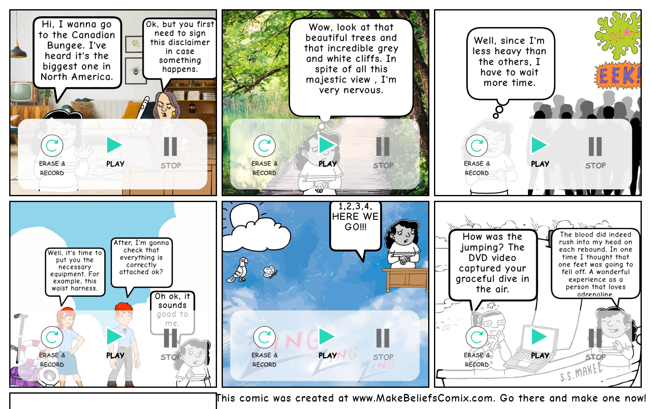Extreme Sport Comic Create Your Own Comic Strips Online With MakeBeliefsComix