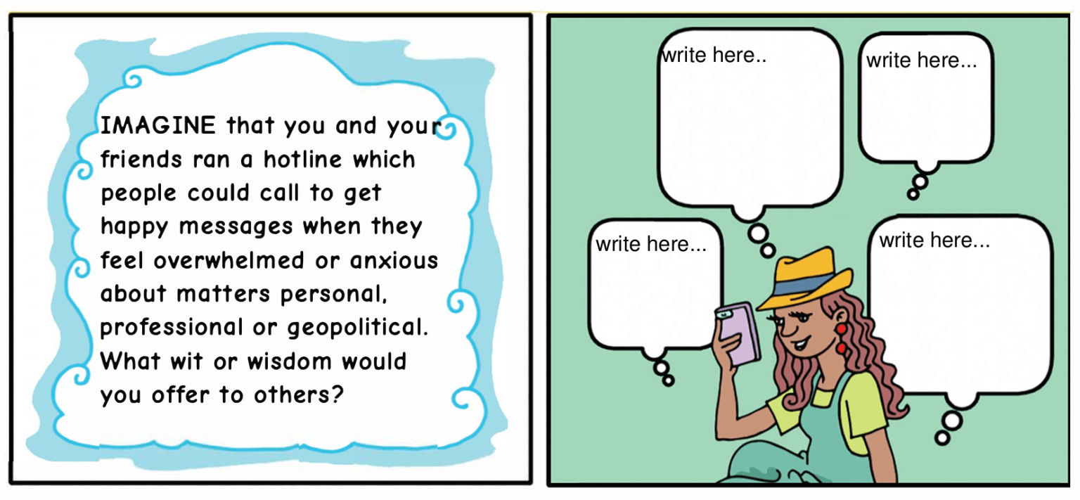 Happy Messages - Create Your Own Comic Strips Online with MakeBeliefsComix