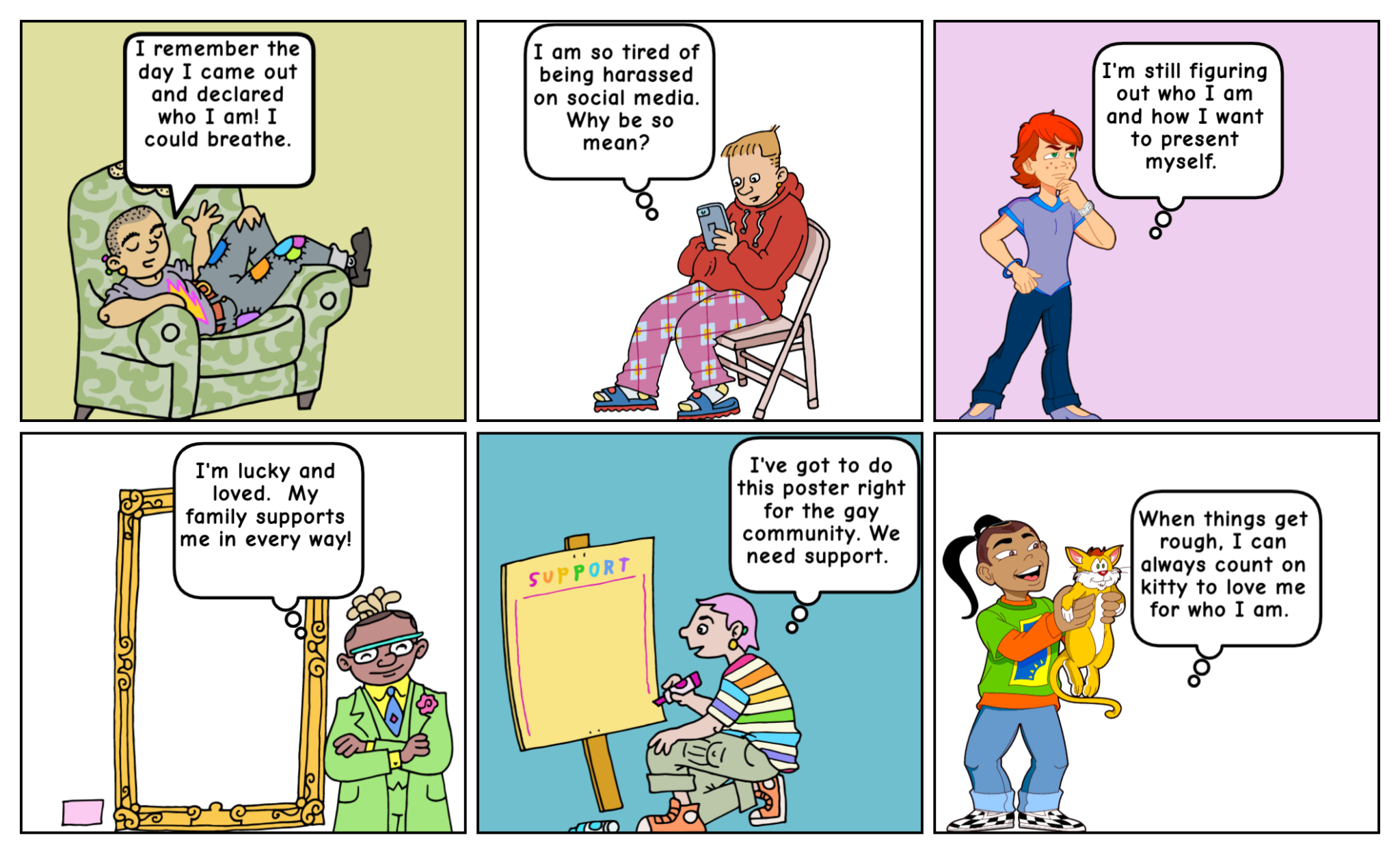 Comic Strip Starters | MakeBeliefxComix.com